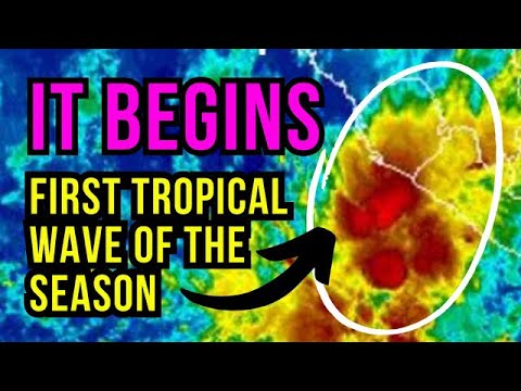 The Beginning: The First Tropical Wave Comes off the Coast of Africa ...