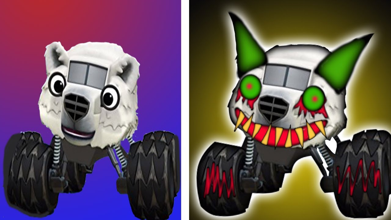 Blaze And The Monster Machines THE BEAR As Horror Version - YouTube