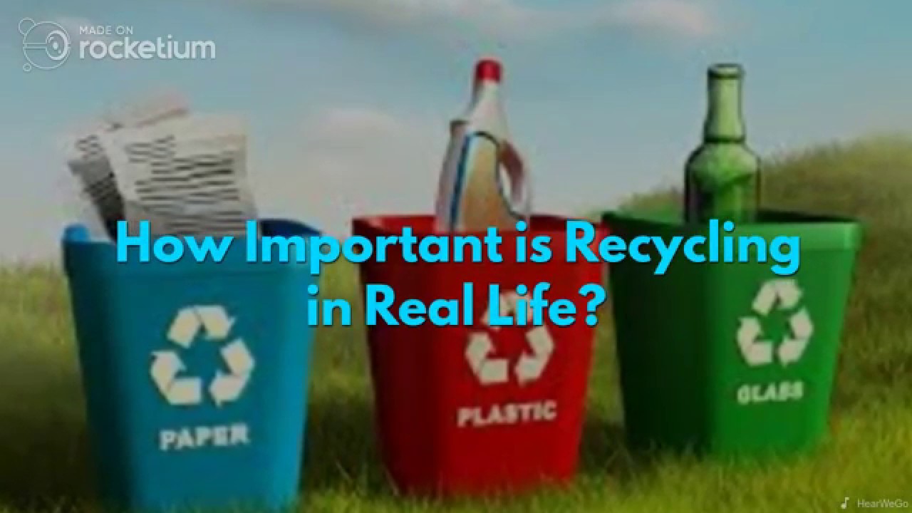 How Important is Recycling in Real Life? - YouTube