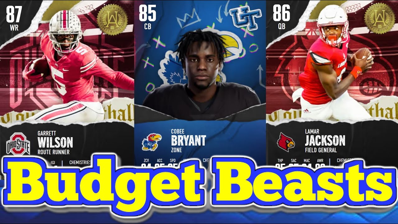 Best Budget Beast Cards In CFB 25 Ultimate Team Season 2! - YouTube