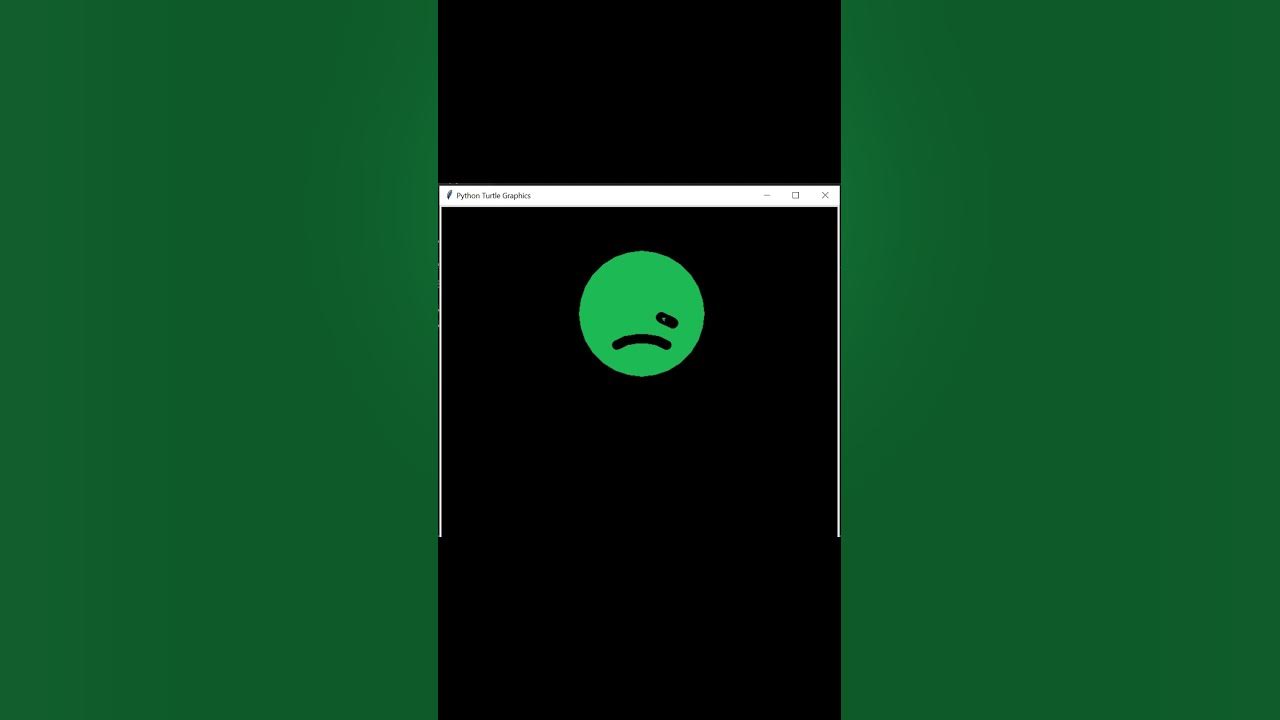 Spotify Logo Using Python Turtleshorts Shortvideoshortfeed Pythoncodingshortvideo