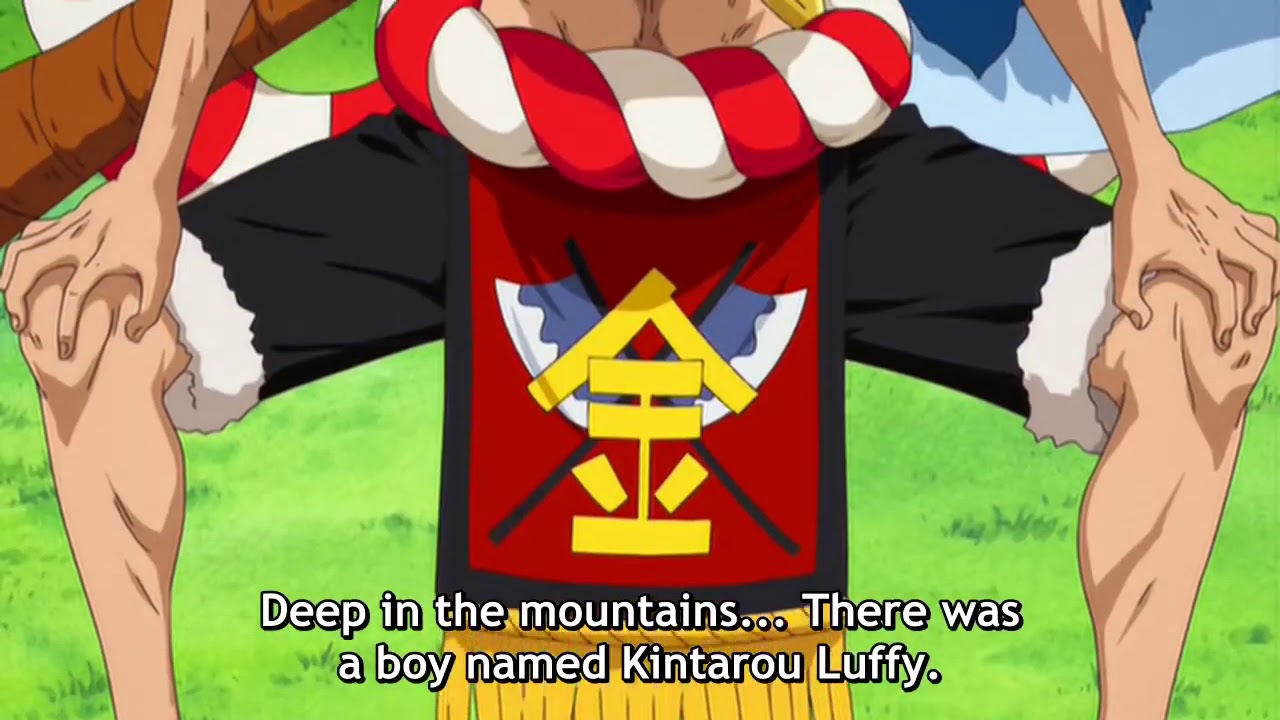 Luffy and usopp playing sumo - YouTube