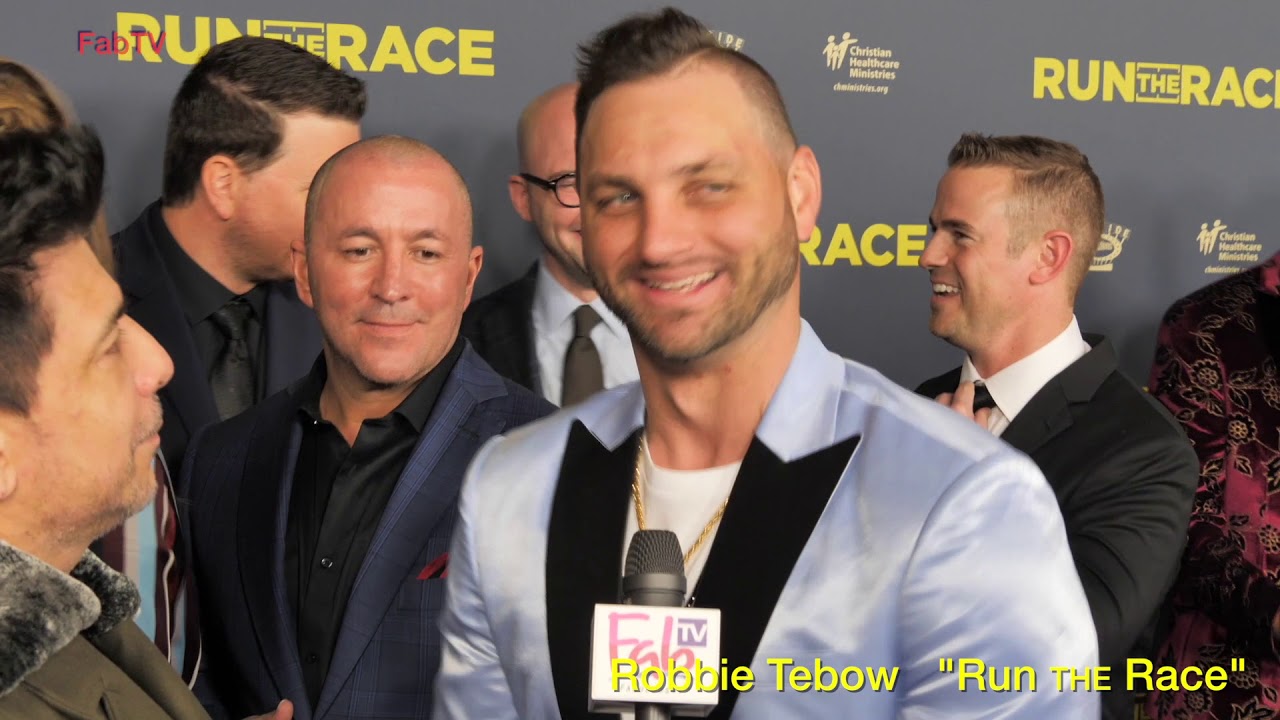 Robbie Tebow talks about "Run the Race" movie - YouTube