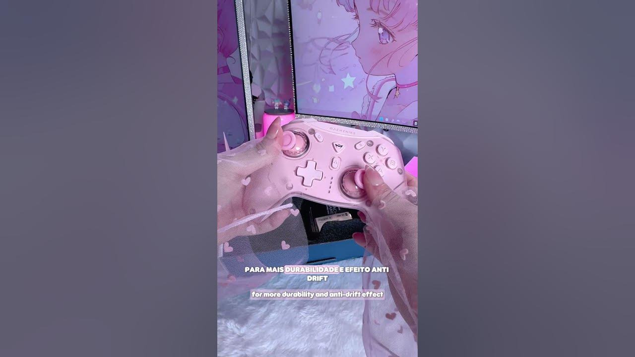 cute pink joystick machenike g5 pro max #pinksetup #machenike #g5promax - YouTube