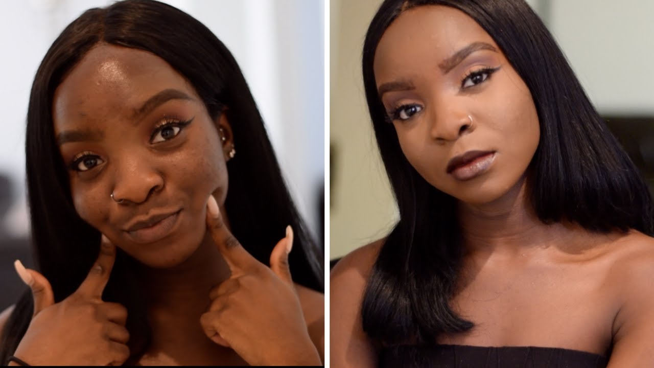 Highlighting & Contouring for Beginners (Acne prone skin) - YouTube