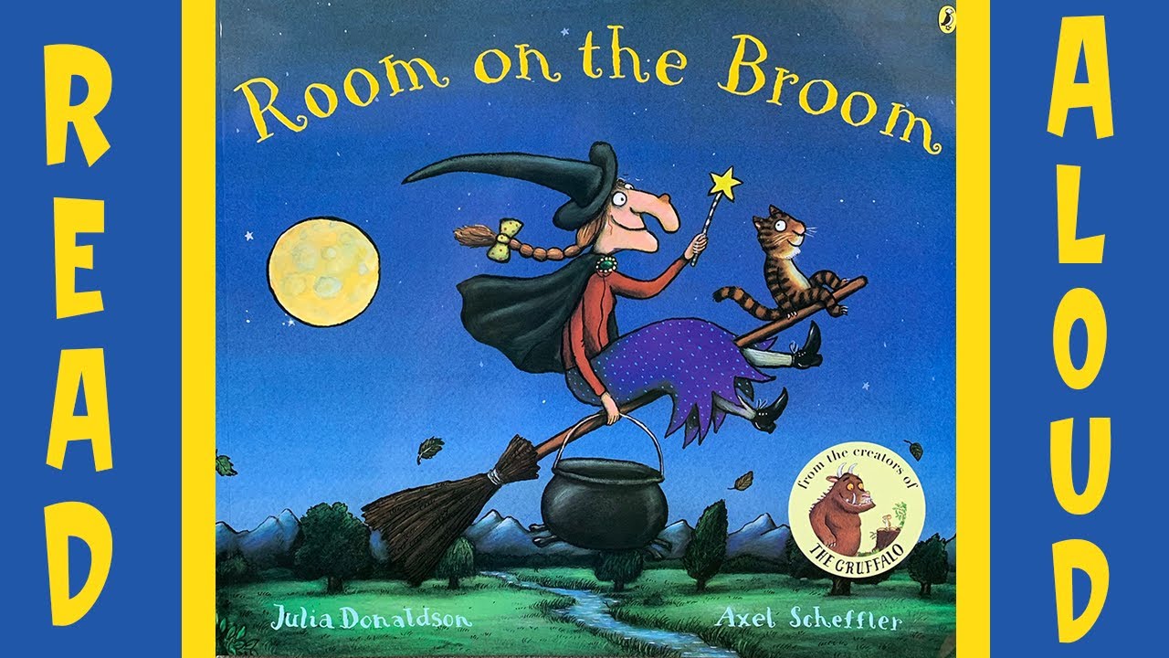 Room on the Broom | Halloween Books Read Aloud 🧙 - YouTube