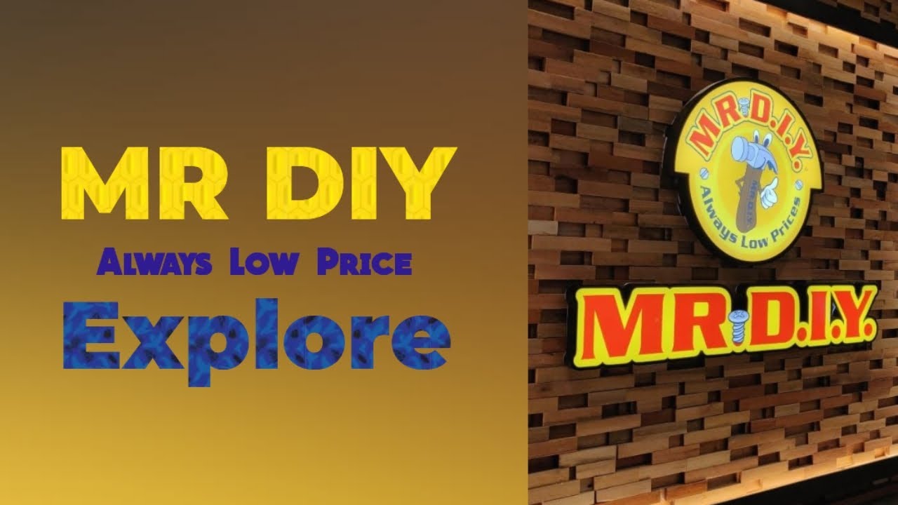 MR DIY explore | MR DIY store |shopping in Mr DIY #youtubepartner # ...
