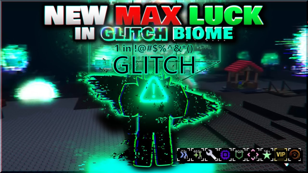 What *NEW* MAX LUCK In GLITCH BIOME Got Me In SOLS RNG ERA 7 - YouTube