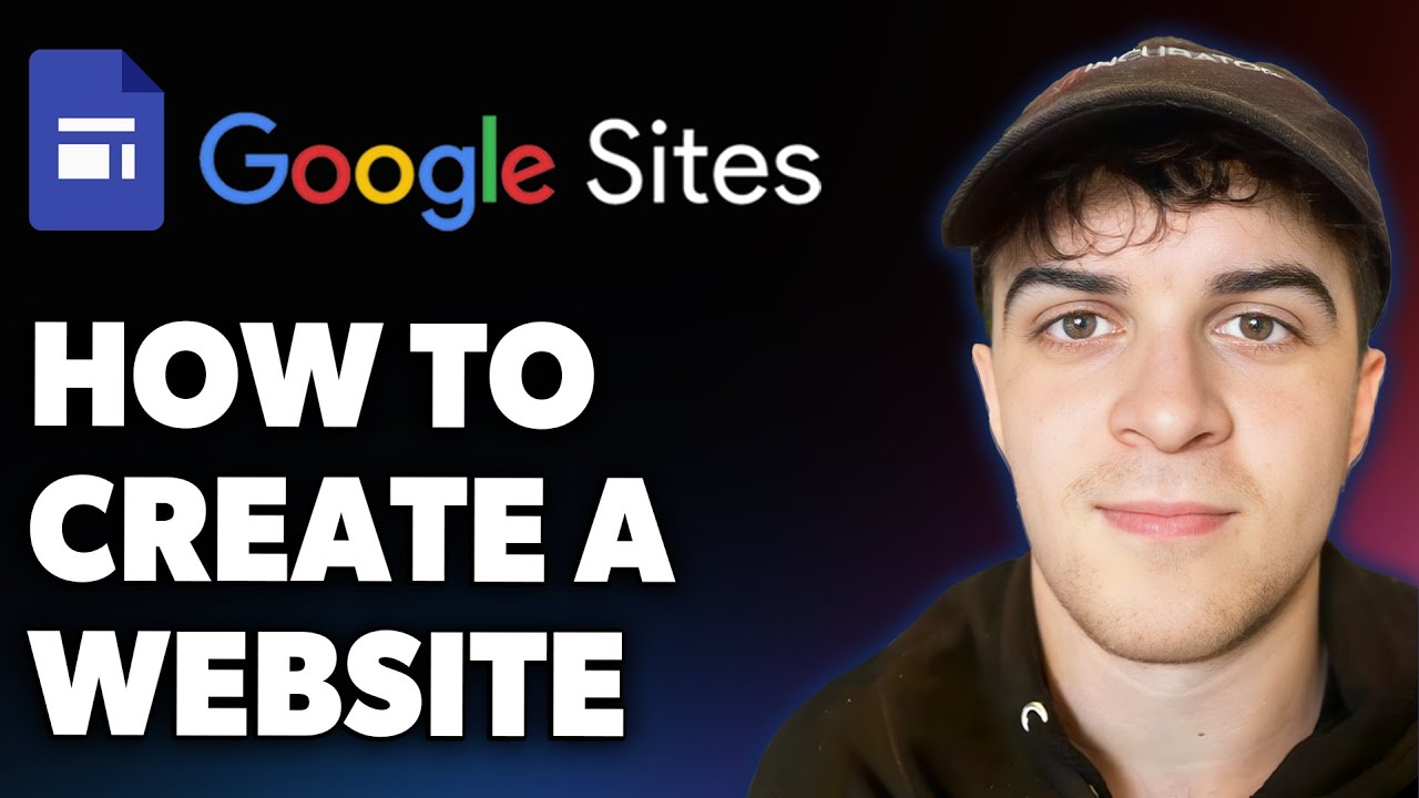 How to Use Google Sites to Create a Website (Full 2025 Guide) - YouTube