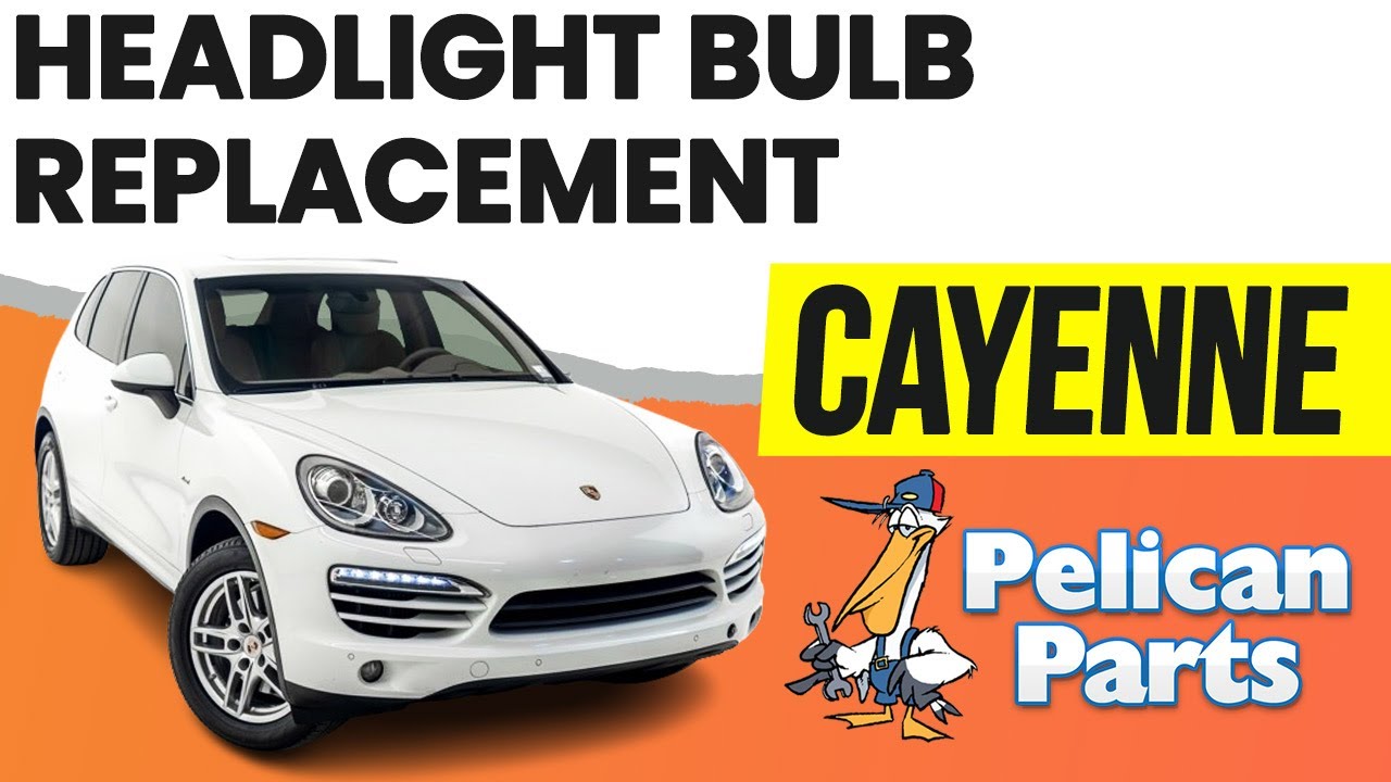 Porsche 958 Cayenne Headlight Bulb Replacement (2011-2019) - YouTube