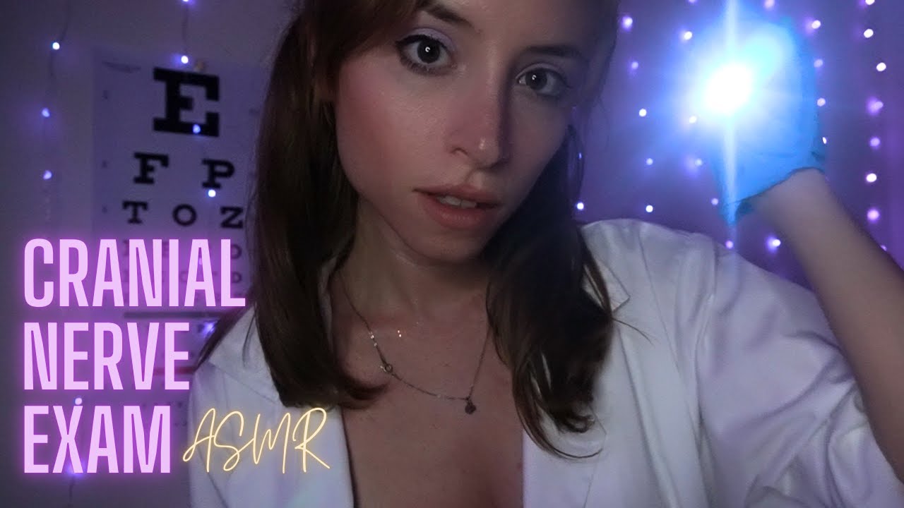 ASMR | Relaxing Cranial Nerve Exam (soft spoken) - YouTube