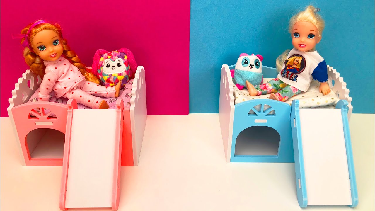 Elsa and Anna toddlers new room makeover - YouTube