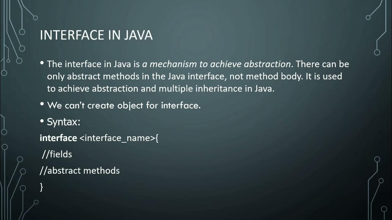 Abstraction in Java || OOPs Concept || abstract class || interface ||Java||Tamil|| Andva ...