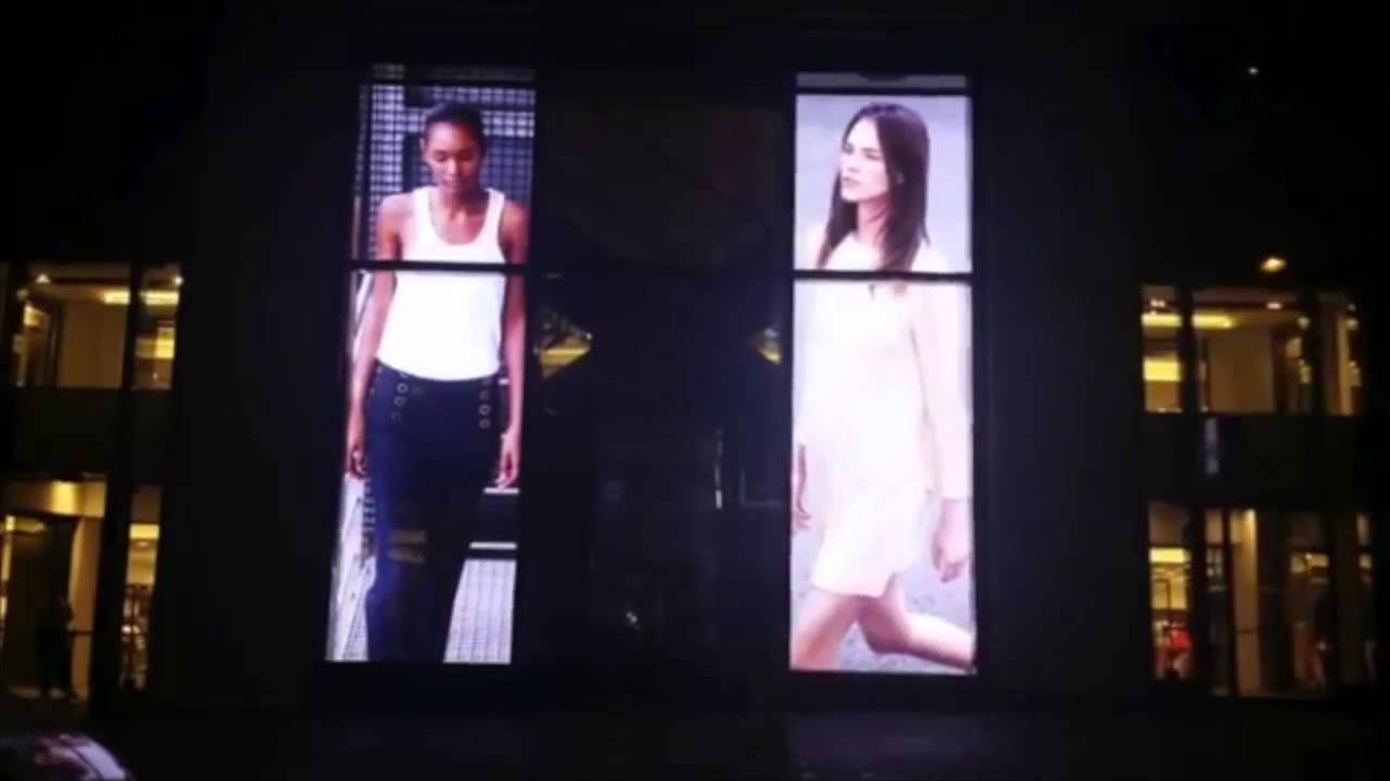 ZARA - LED Media Display - YouTube