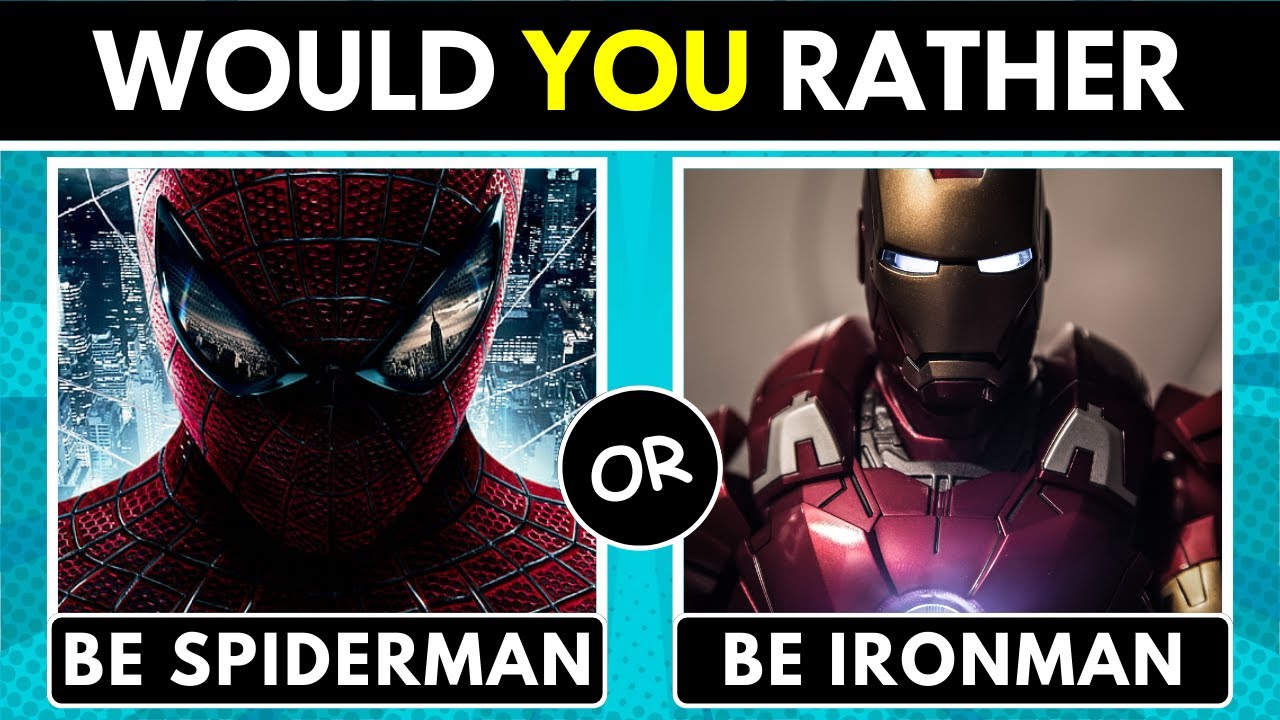 Would You Rather Marvel Edition Youtube