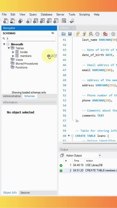 Setup MySQL Tables Fast! Manage Libraries with Ease - YouTube