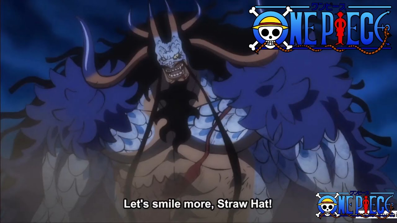Luffy And Kaido Smiling - English Sub One Piece Episode 1032 - YouTube