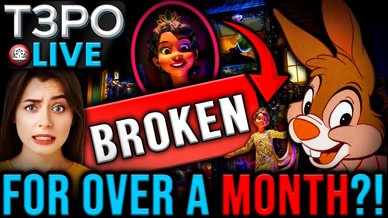 Disneyland's Tiana Animatronic BROKEN While Disney Loses 30% of ...