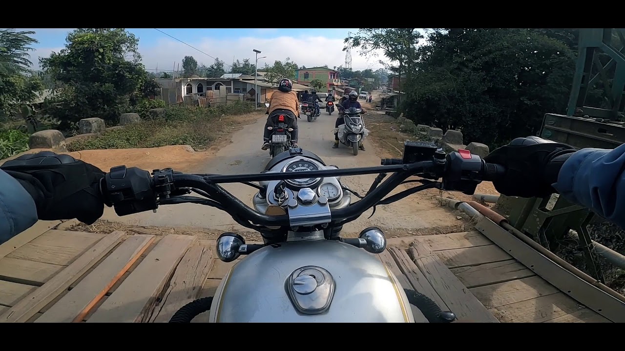 Ride to Serou Bridge: Longest Bridge in Manipur - YouTube