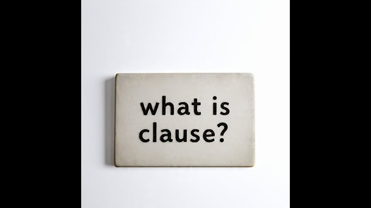 What is clause? "Clause and its Types: A Beginner's Guide" The English ...