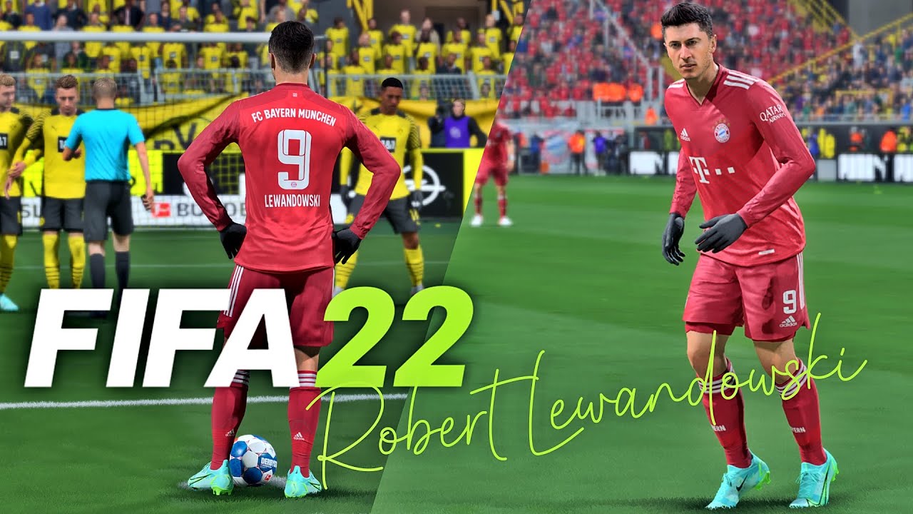 GOL DE FALTA DO LEWANDOWSKI NO FIFA 22 ⚽ 🔥 - YouTube
