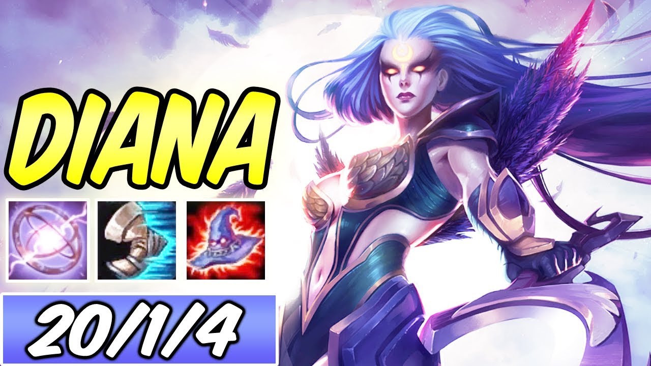 S+ FULL DMG SPELLBINDER MAGIC PEN DIANA MID | Best Build & Runes ...