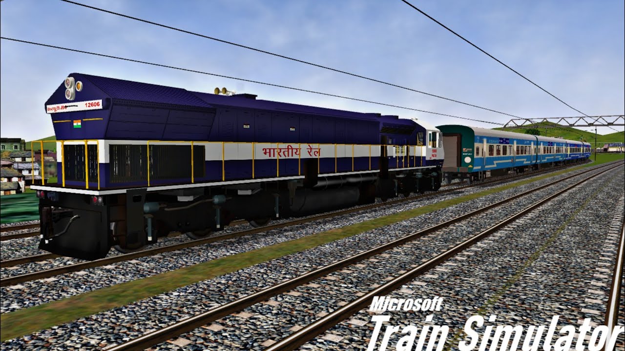ERS WDG4 SHUNTING HINGOLI JAN SHATABDI EXPRESS | TRAIN SIMULATOR | MSTS ...