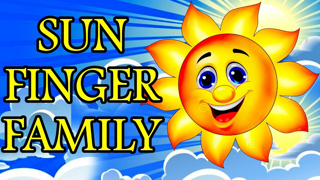 Sun Finger Family Songs | Finger Family Song | Nursery Rhymes And Kids ...