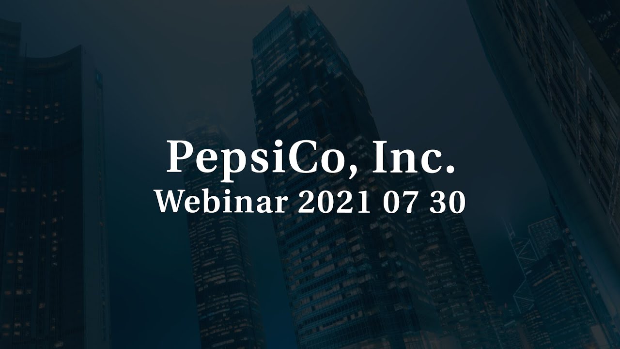 Uniform Accounting Spotlight on PepsiCo, Inc. (PEP:USA) - YouTube