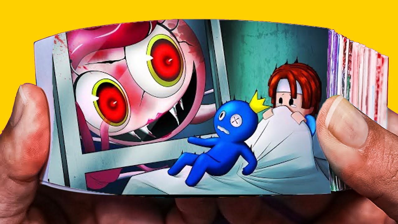 Poppy Playtime Chapter 2 - Monster MOMMY LONG LEGS | Flipbook - YouTube