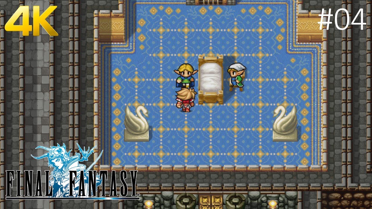 Final Fantasy I (PSP, 2007) #4 Elfheim - The Prince has awaken (4k ...