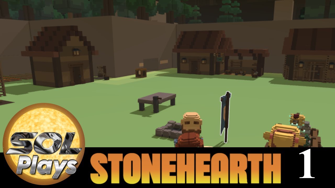 Stonehearth E01 - The Settlement of Solhaven - YouTube