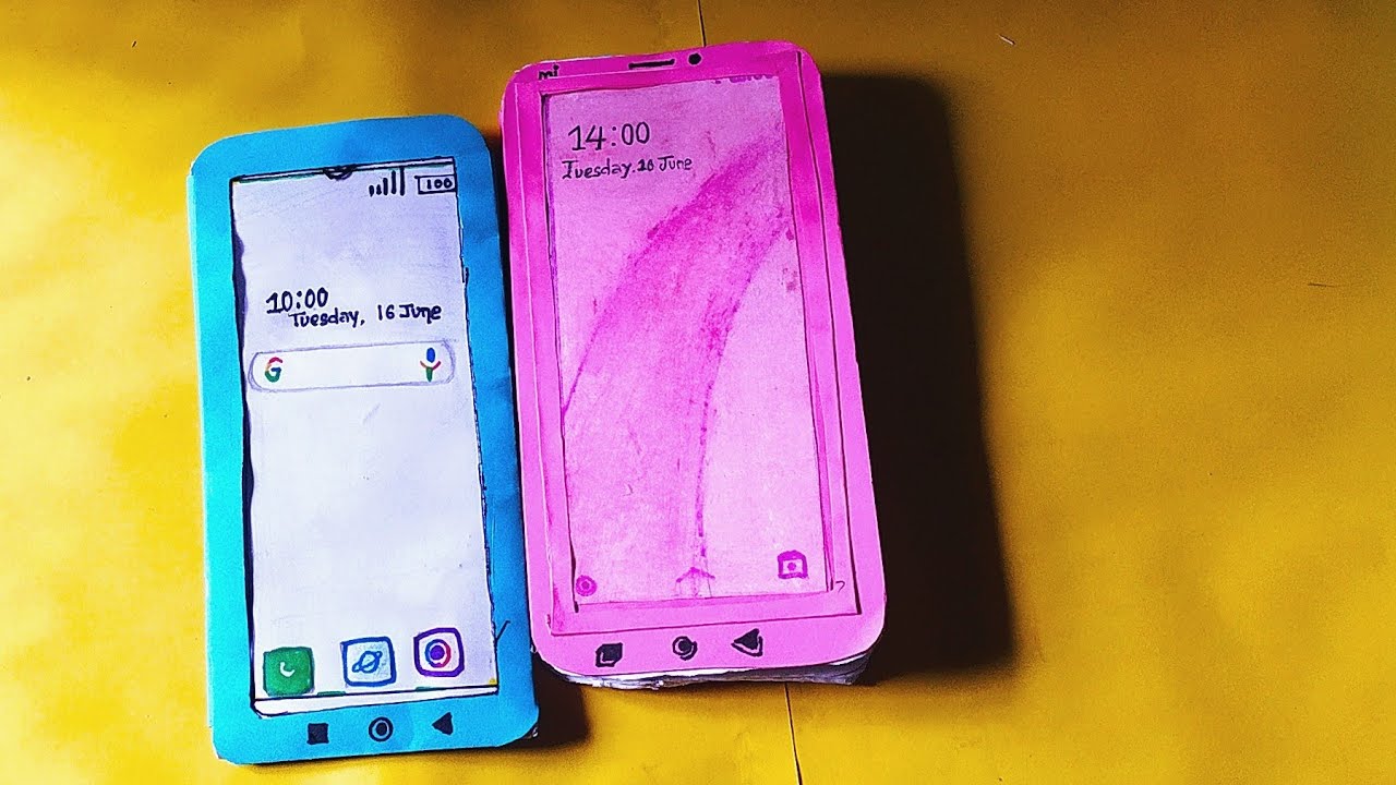 📓📓 |Origami paper crafts| |diy mobiles| 📱 |mobile notepad| |origami ...