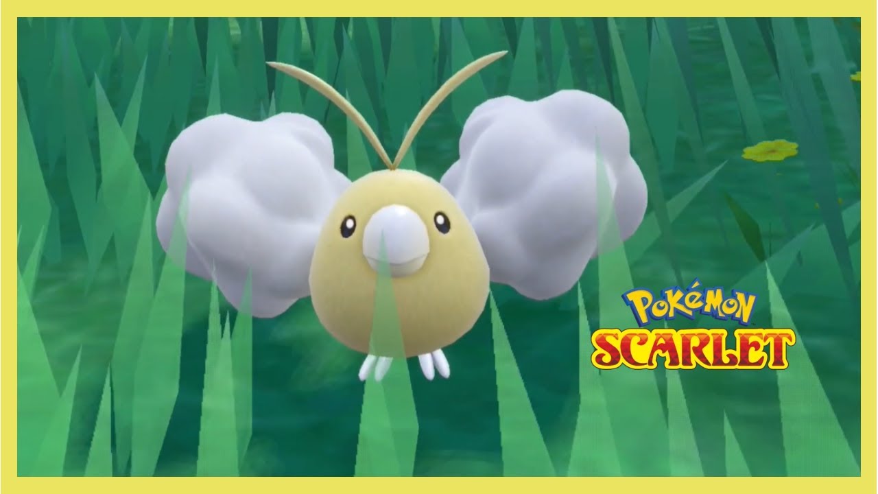 Shiny Swablu in Pokemon Scarlet - YouTube