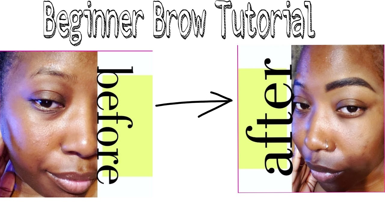 $7 brow Tutorial (detailed) Beginner Friendly Soft Glam Makeup - YouTube