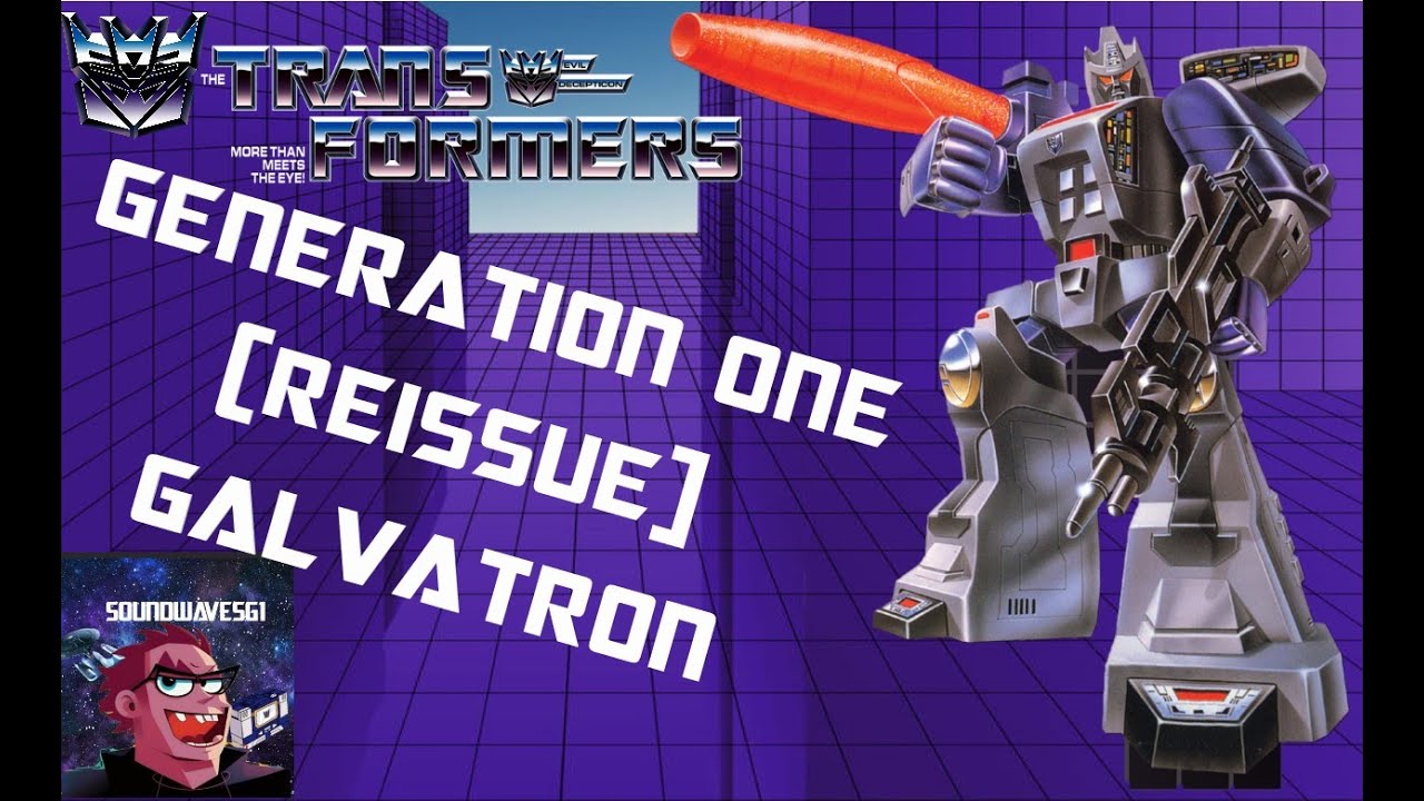 Transformers: Generation One Galvatron (Reissue) - YouTube