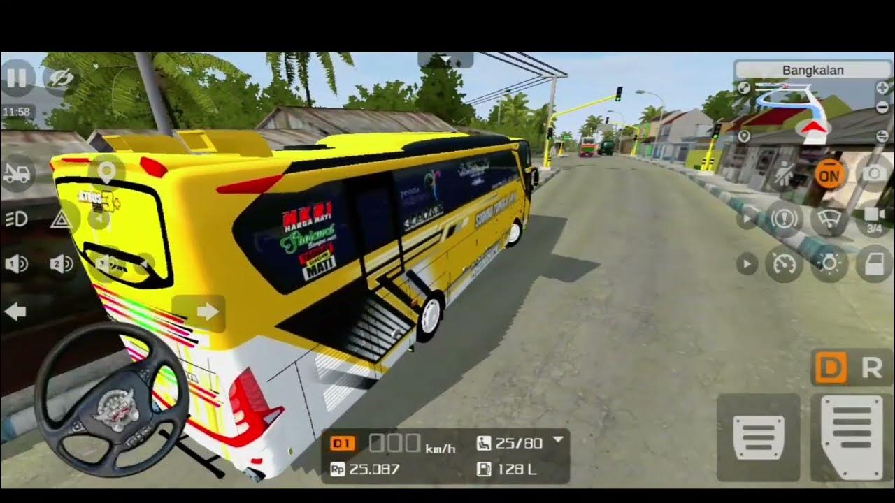 Bus Simulator Indonesia New Bus Mod / Andriod Gameplay / New Update - YouTube