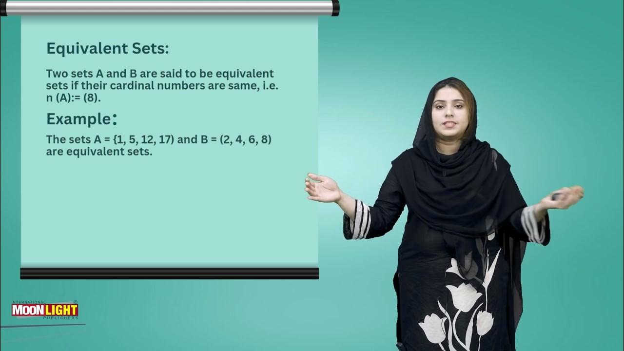3. Equal and equivalent sets, Disjoined and overlapping sets ...