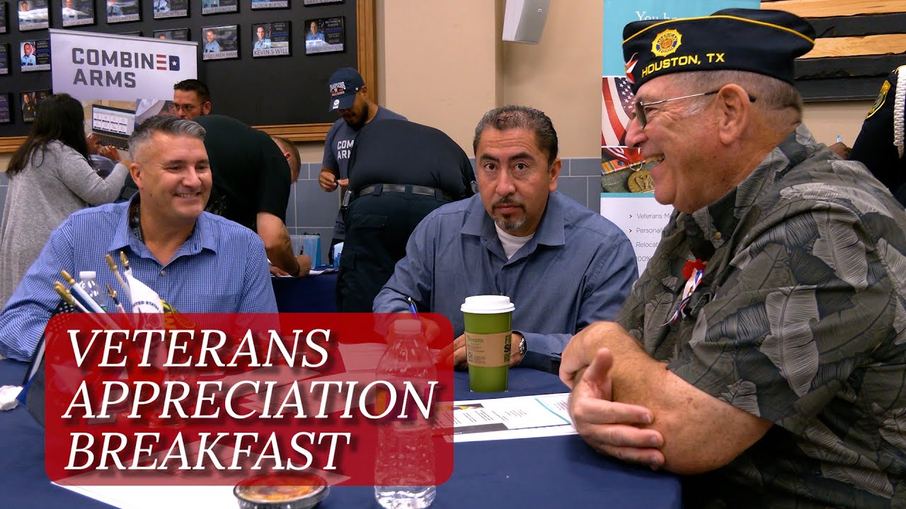Houston Police Chiefs Thank Veterans Serving at HPD | Houston Police ...