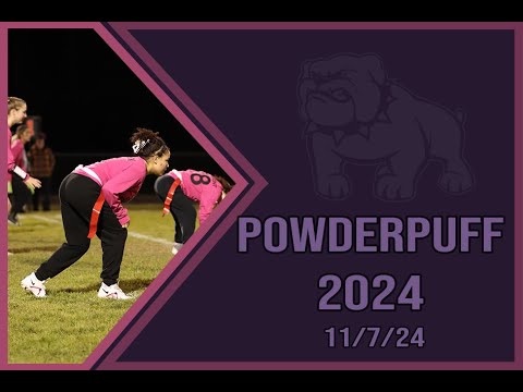 Powder Puff Football Game 11 7 2024 - YouTube