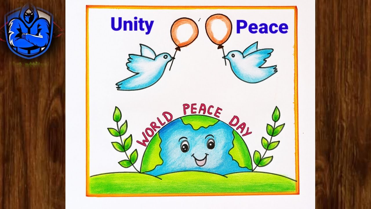 International peace day drawing / International peace day poster ...