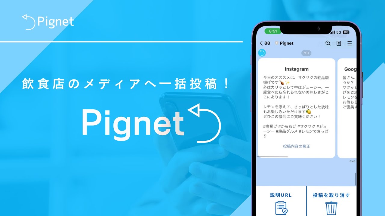 Pignet 紹介映像 - YouTube