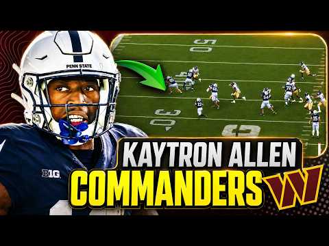 Kaytron Allen - Welcome to the Commanders