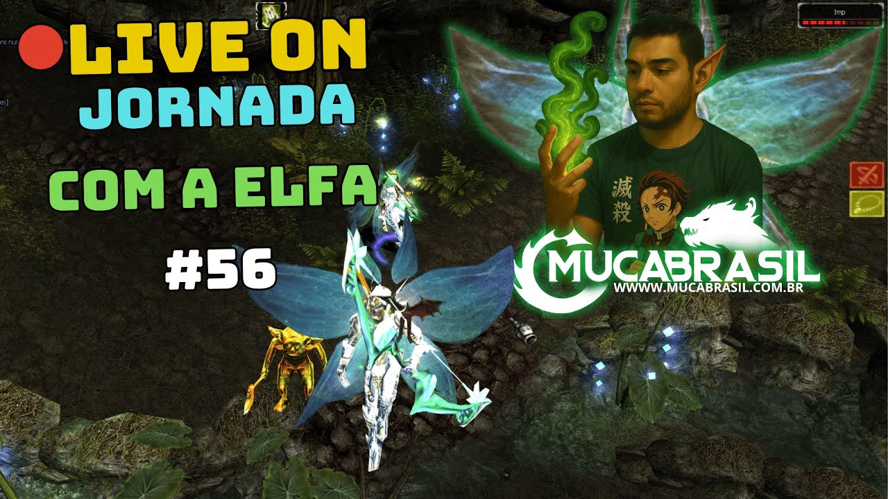 🔴LIVE ON: MU CA BRASIL - Upando a Elfa e Tentando Farmar #56 !muca !guild !discord - YouTube