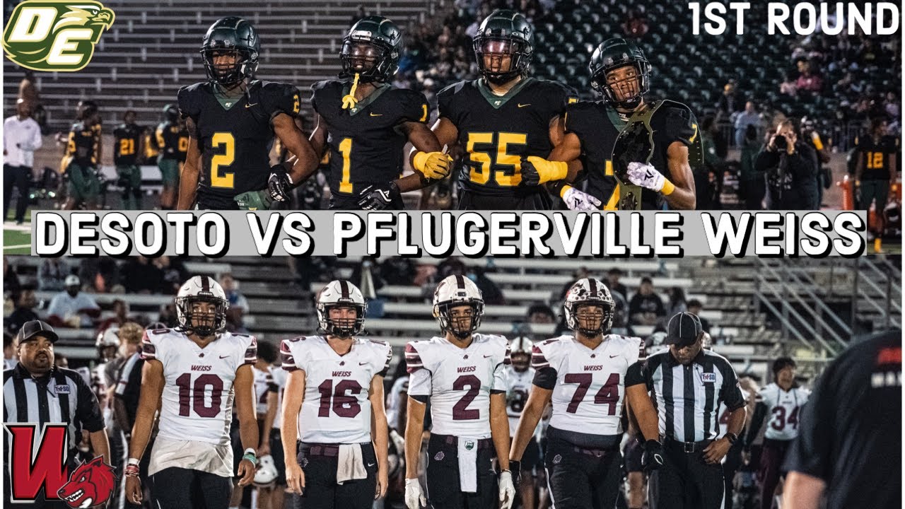 TEXAS HIGH SCHOOL FOOTBALL:FIRST ROUND MATCHUP || DESOTO vs ...