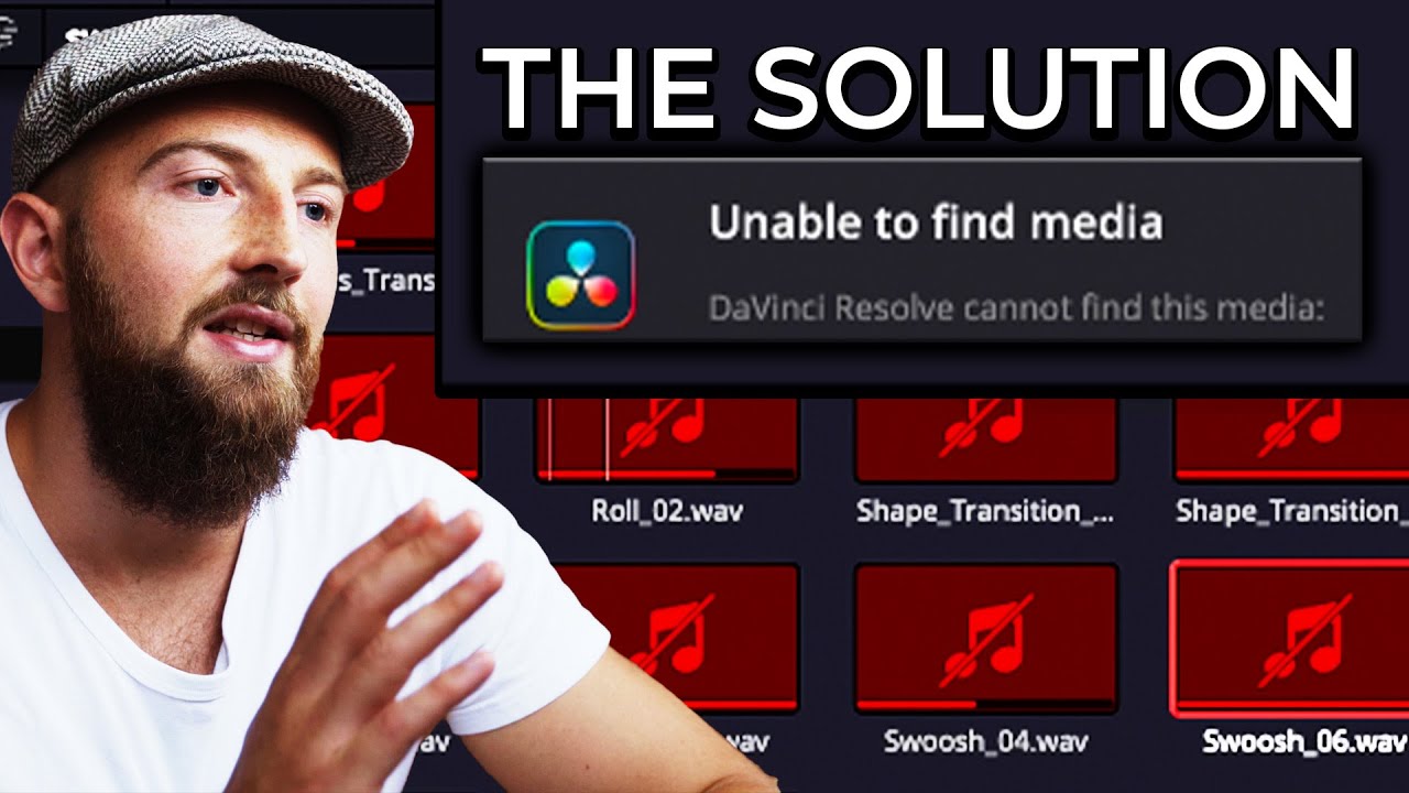 How To Fix Offline Media (When Relink Doesn't Work) - YouTube