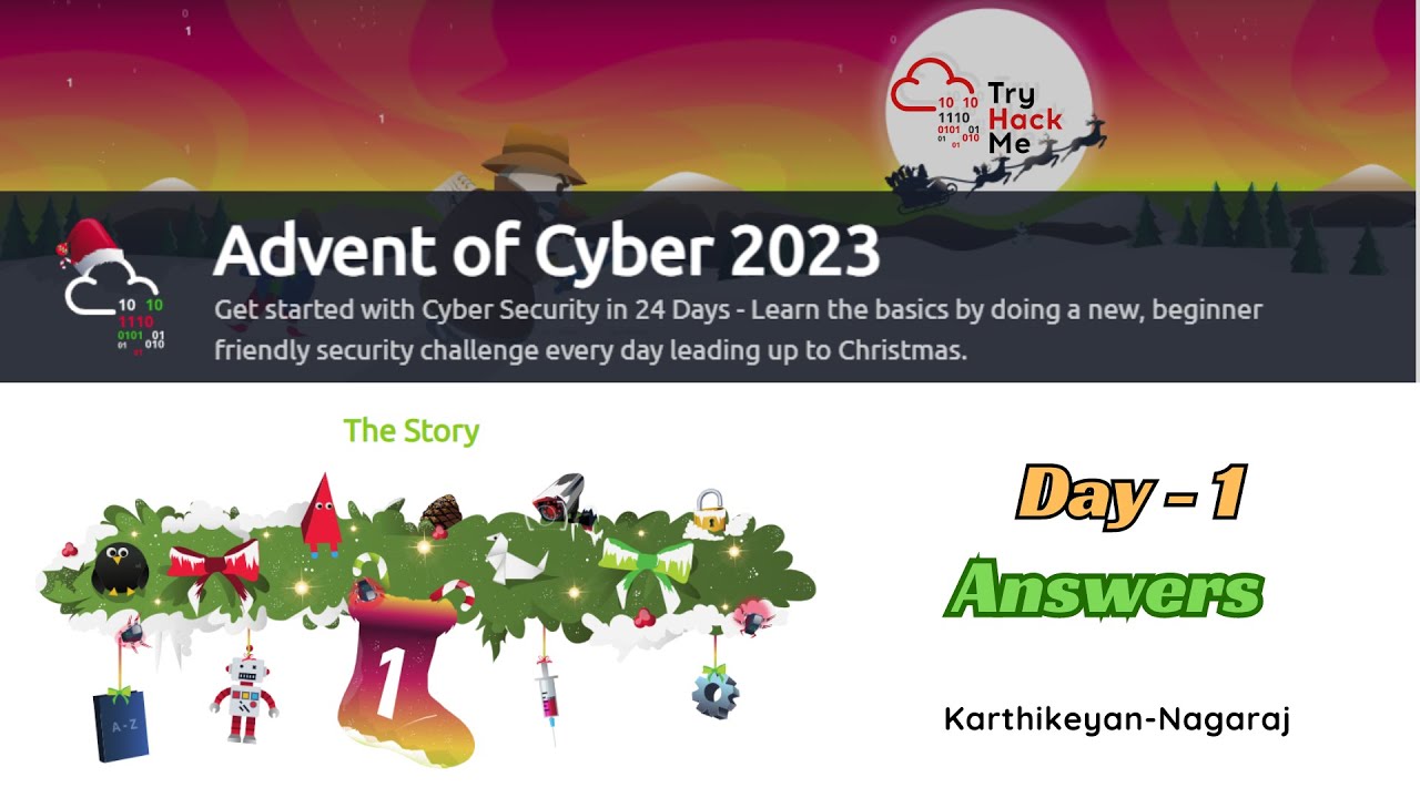 TryHackMe’s Advent of Cyber 2023 — Day 1 Writeup with Answers by ...