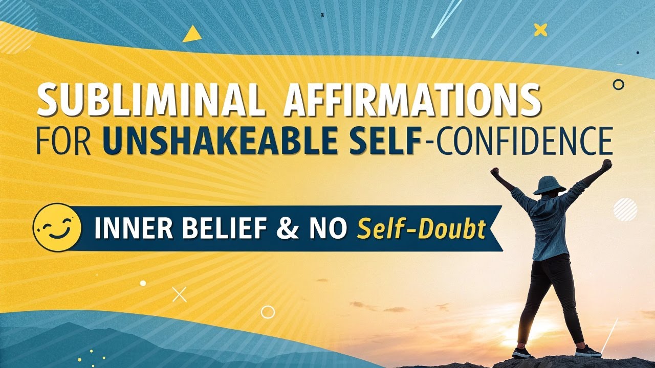 Subliminal Affirmations for Unshakeable Self-Confidence 💥 | Inner ...