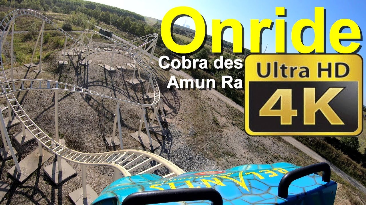 Cobra des Amun Ra (Onride) Belantis Achterbahn Cobra des Amun Ra ...