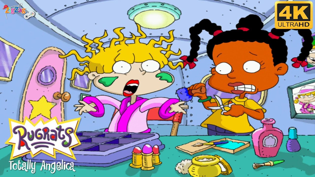 Rugrats Totally Angelica Full Movie Game | PC 4K @ZigZagGamerPT - YouTube